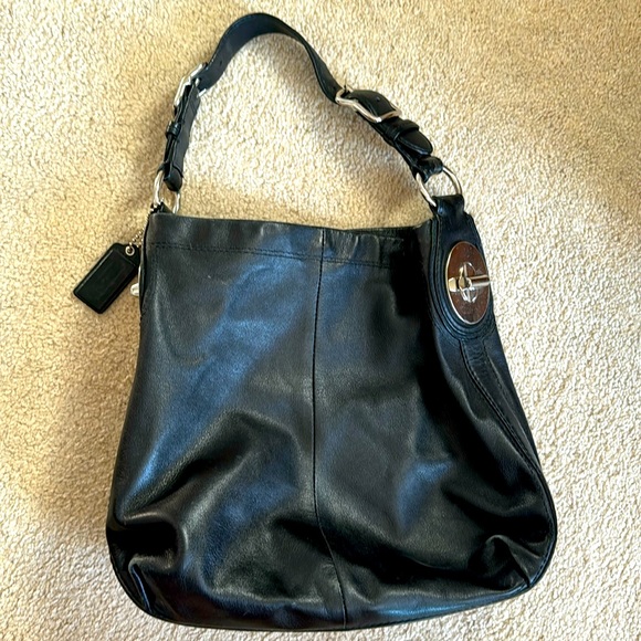 Coach | Bags | Coach Bag Good Cond Needs A Bit Of Black Leather Polish ...